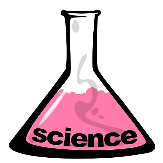 "Science Beaker Pink" Poster by LudlumDesign | Redbubble