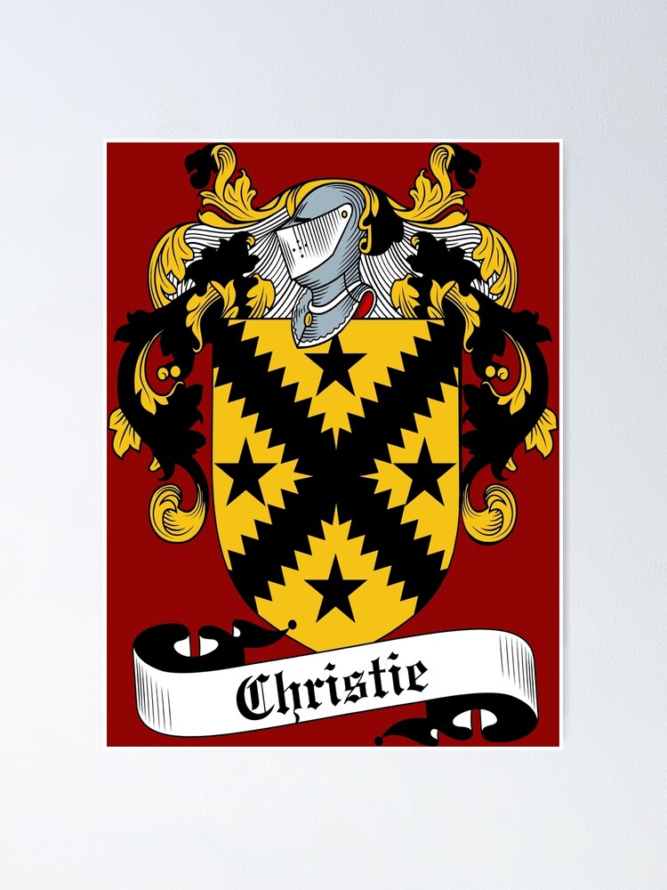 "Christie" Poster for Sale by HaroldHeraldry | Redbubble