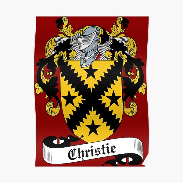 "Christie" Poster for Sale by HaroldHeraldry | Redbubble
