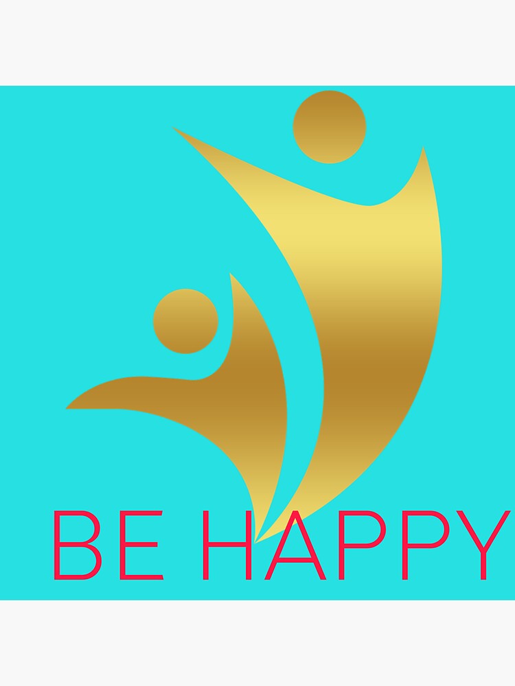 "Be happy design for red buble" Sticker by BAFOLUM | Redbubble