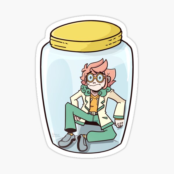 "PP boy in Jar" Sticker for Sale by --R-- | Redbubble