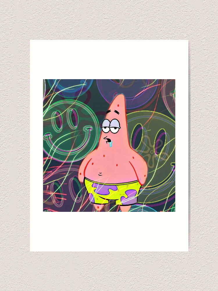 "Patrick Star meme" Art Print for Sale by armanilexus | Redbubble