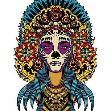 "AZTEC--Girl Art" Poster by ARTY-creation | Redbubble