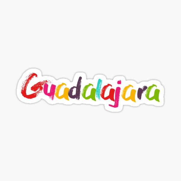 "Guadalajara" Sticker by luggagestickers | Redbubble