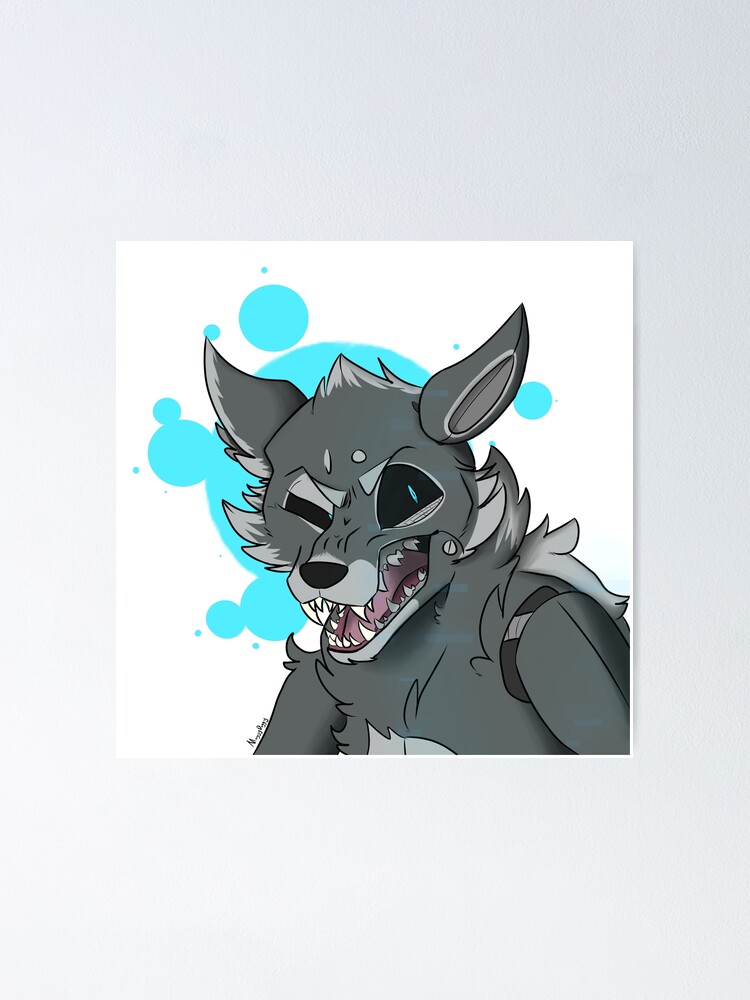 "The Twisted Wolf" Poster by MoggyDoggy | Redbubble