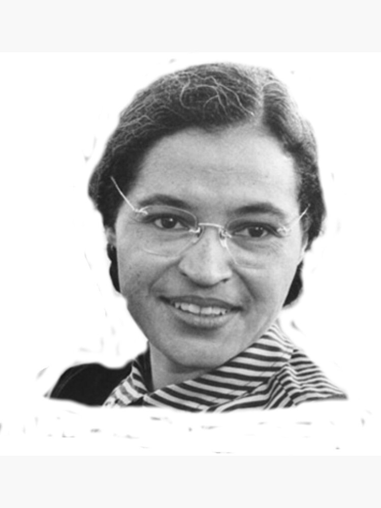 "Rosa Parks Portrait" Postcard for Sale by CattyCases | Redbubble