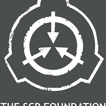"SCP Foundation logo white - Secure Contain Protect" Sticker for Sale ...