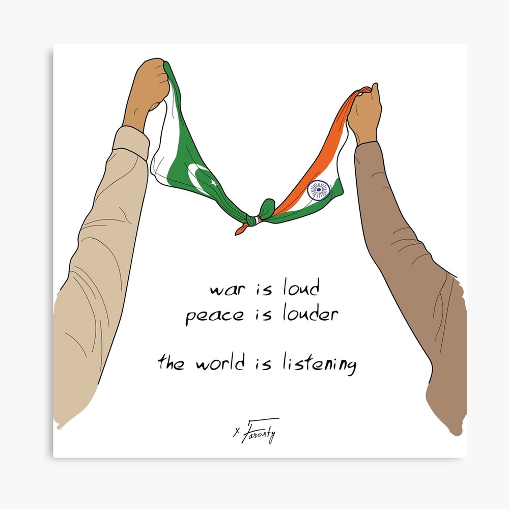 Pakistan India Friendship Quotes