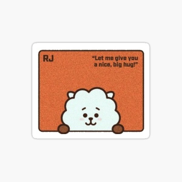 "RJ sticker " Sticker for Sale by Yani-o | Redbubble