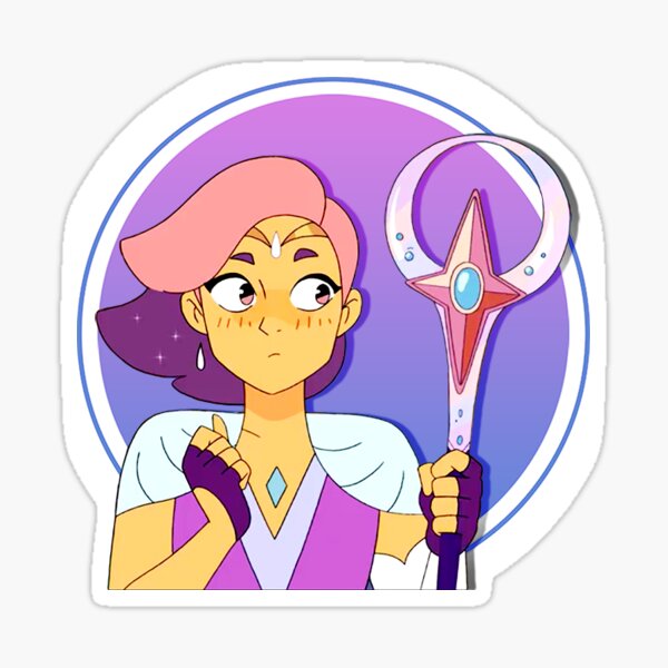 "Glimmer She Ra Sticker" Sticker by ThatGhostGeek | Redbubble