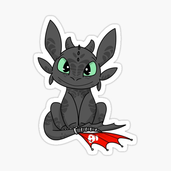 Toothless Stickers | Redbubble