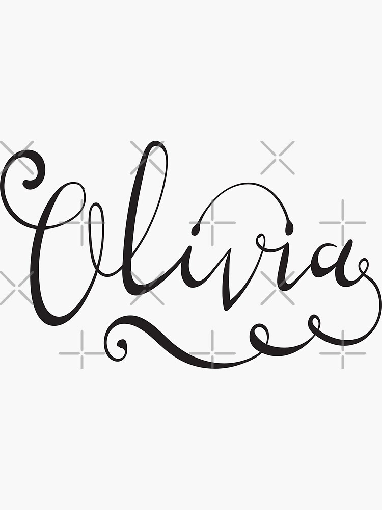 Olivia My Name Is Olivia Sticker By ProjectX23 Redbubble olivia-my-name-is-olivia-sticker-by-projectx23-redbubble