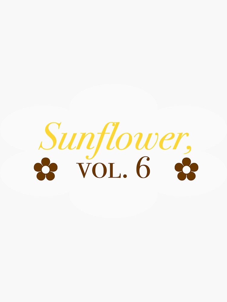 "Sunflower vol.6 by harry styles sticker " Sticker by michelle0202 ...