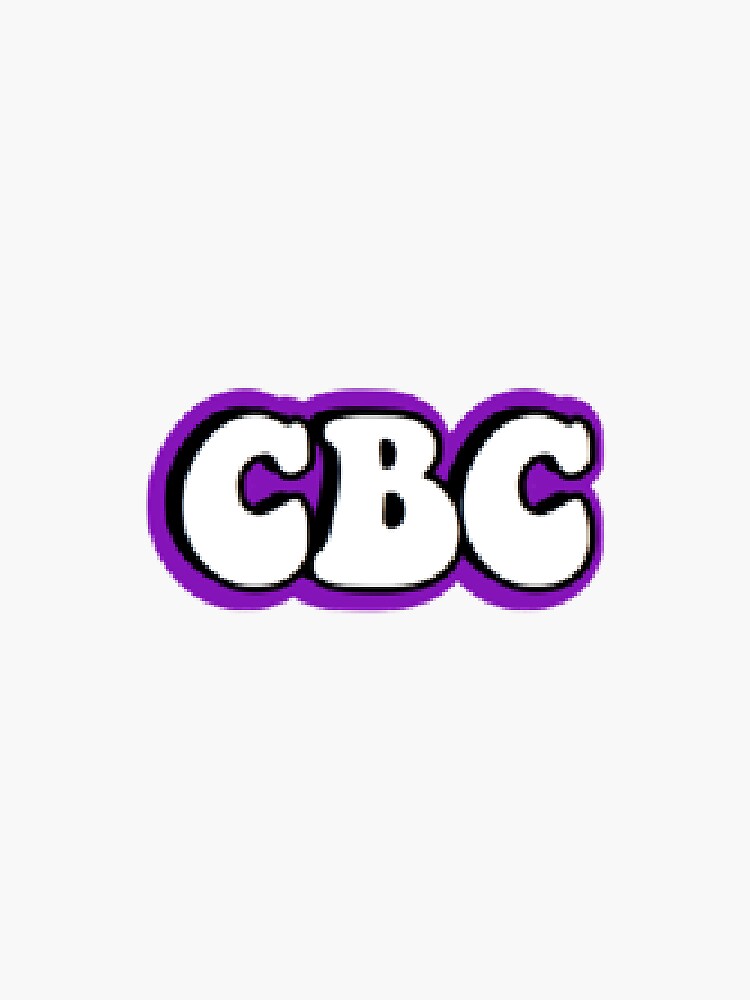 "CBC " Sticker by meghanbutler06 | Redbubble