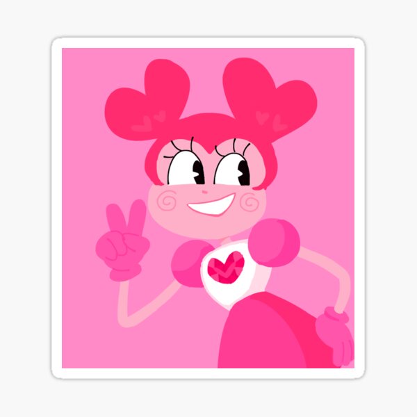 "steven universe: reset! spinel" Sticker for Sale by Nanostrashcan ...