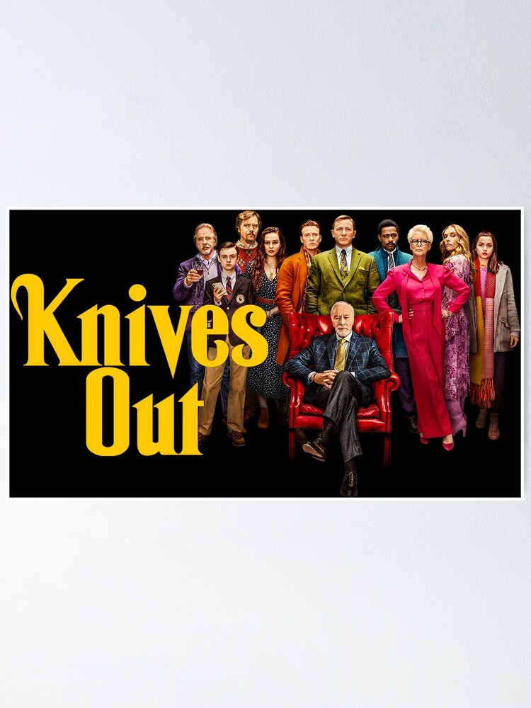 "Knives out" Poster for Sale by MarcoPolok | Redbubble