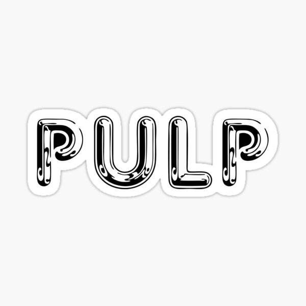 Pulp Band Logo Stickers | Redbubble