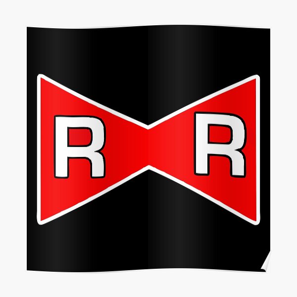 "Red Ribbon Army Logo" Poster by petramaba | Redbubble