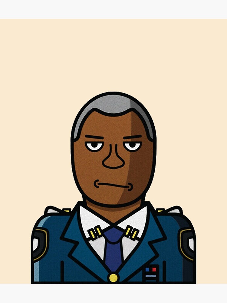 "Captain Holt" Poster for Sale by FanStickers- | Redbubble