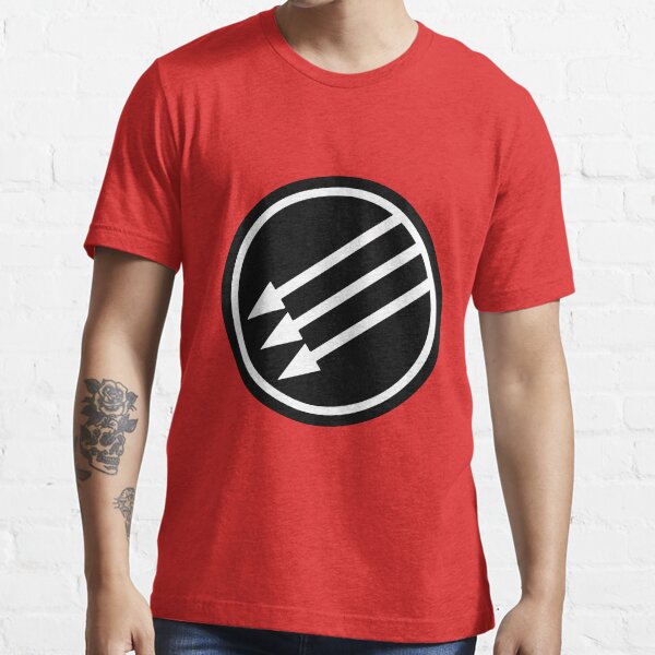 "Three Arrows - Anti Fascist" T-shirt for Sale by Komandor-szep ...