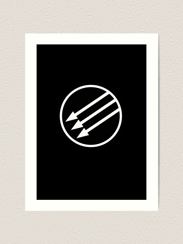 "Three Arrows - Anti Fascist" Art Print for Sale by Komandor-szep ...