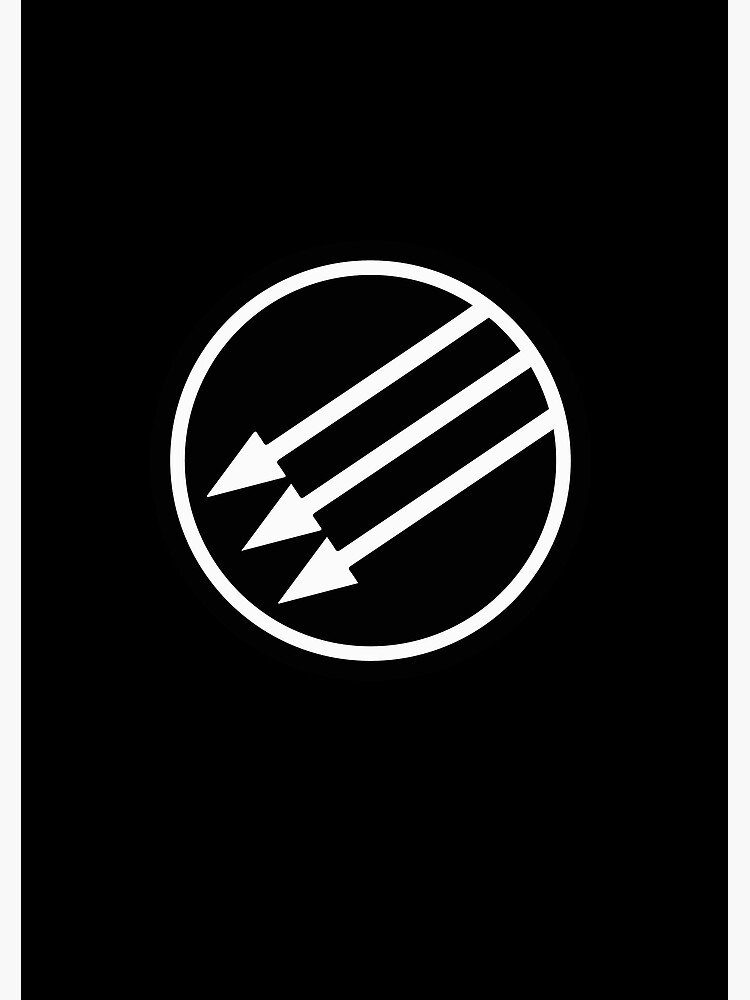 "Three Arrows - Anti Fascist" Art Print for Sale by Komandor-szep ...