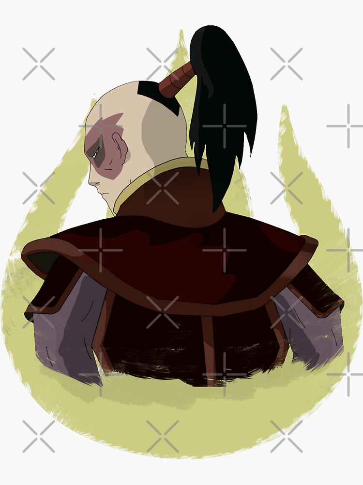 "Prince Zuko Beautiful art" Sticker for Sale by durkstars | Redbubble