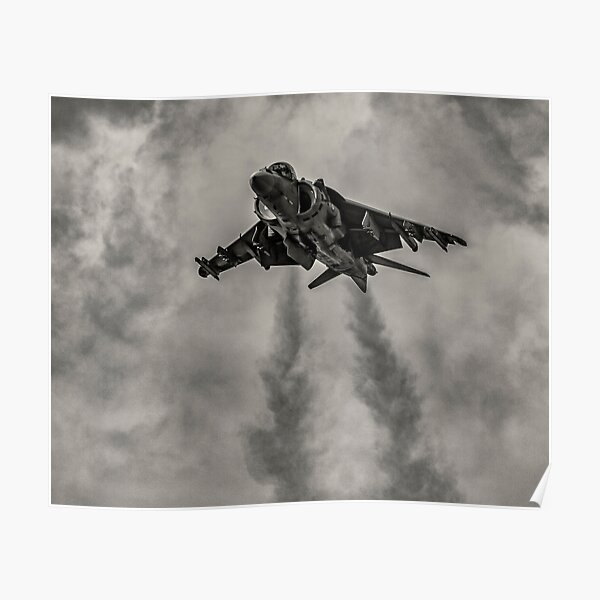 "Iconic Harrier" Poster by EvilKaynevil | Redbubble