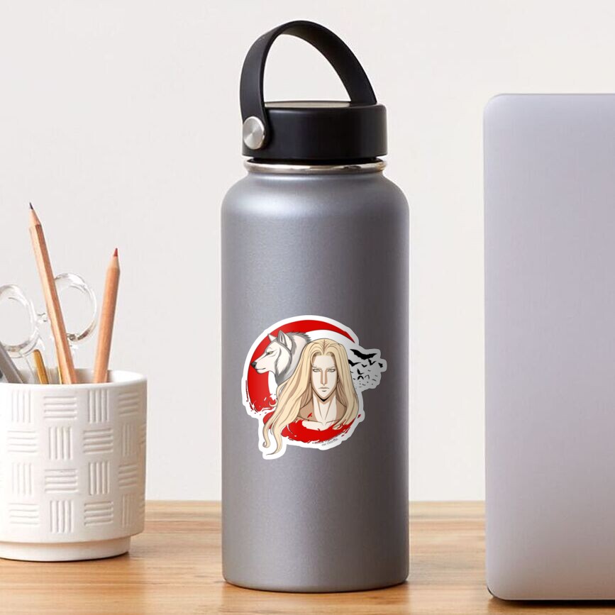 "Alucard - Castlevania" Sticker for Sale by Nameria | Redbubble
