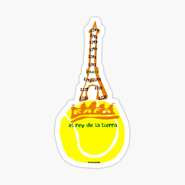 "RAFA" Sticker by ilmiomondo | Redbubble