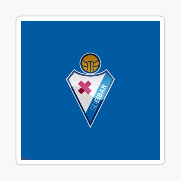 "SD Eibar" Sticker for Sale by MathijsBolt | Redbubble