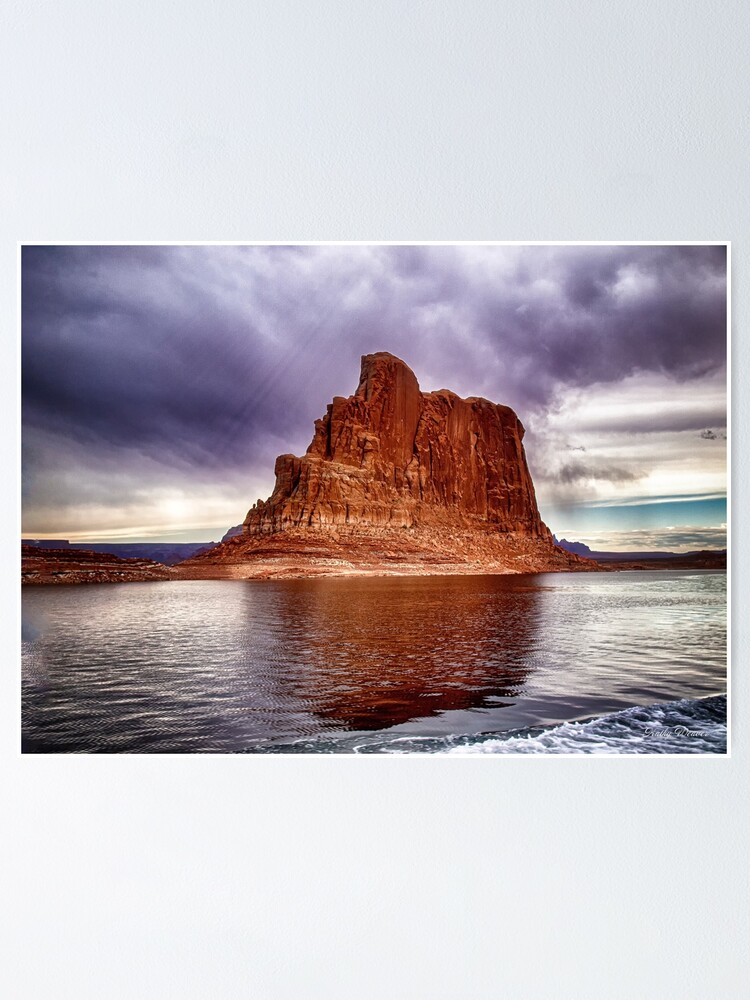 "Formation at Lake Powell - Arizona" Poster for Sale by kdxweaver ...