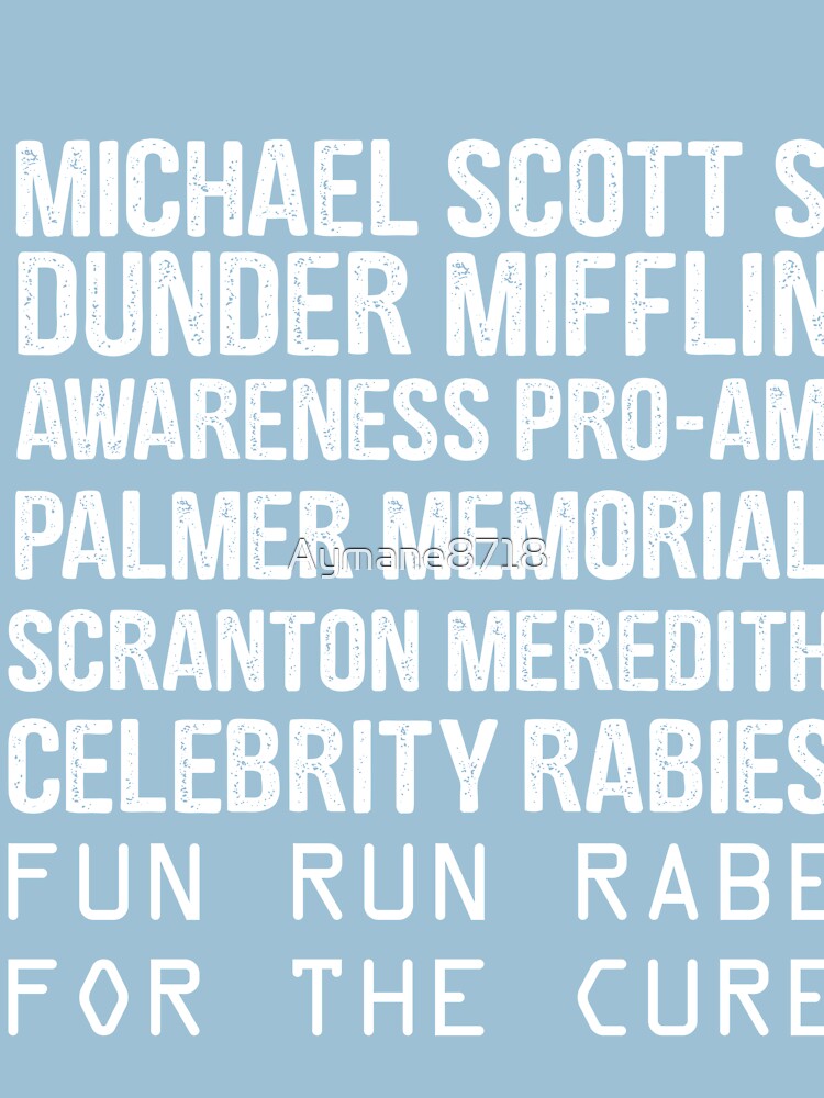 "MICHAEL SCOTT'S DUNDER MIFFLIN SCRANTON MEREDITH PALMER MEMORIAL ...