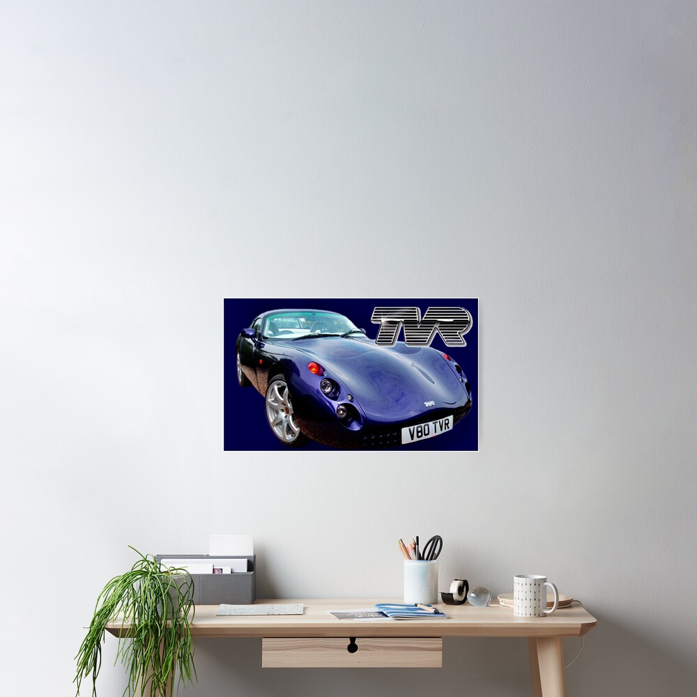 "Classic TVR Tuscan" Poster for Sale by SteveCole38 | Redbubble