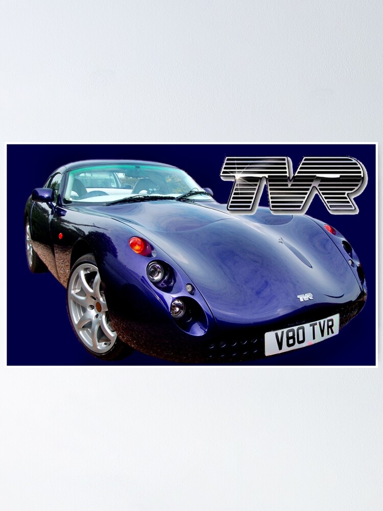 "Classic TVR Tuscan" Poster for Sale by SteveCole38 | Redbubble