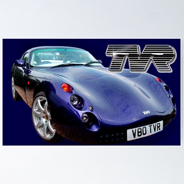 "Classic TVR Tuscan" Poster for Sale by SteveCole38 | Redbubble