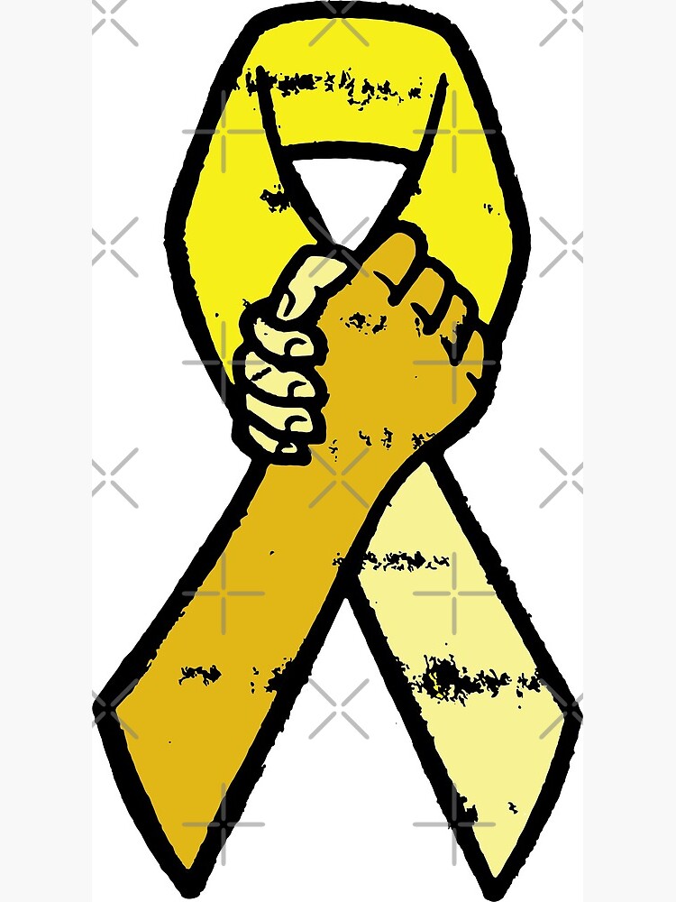 "Sarcoma Cancer Ribbon" Canvas Print for Sale by carlysias | Redbubble