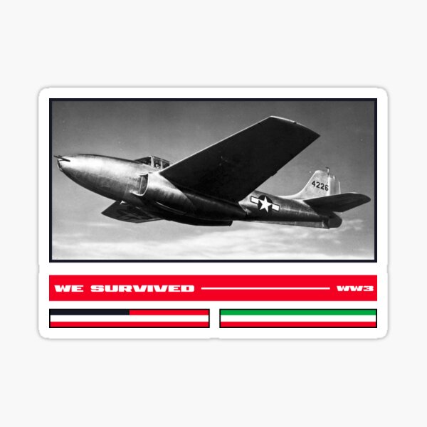 "WE SURVIVED WW3 // WWIII" Sticker for Sale by KindaSpecial | Redbubble