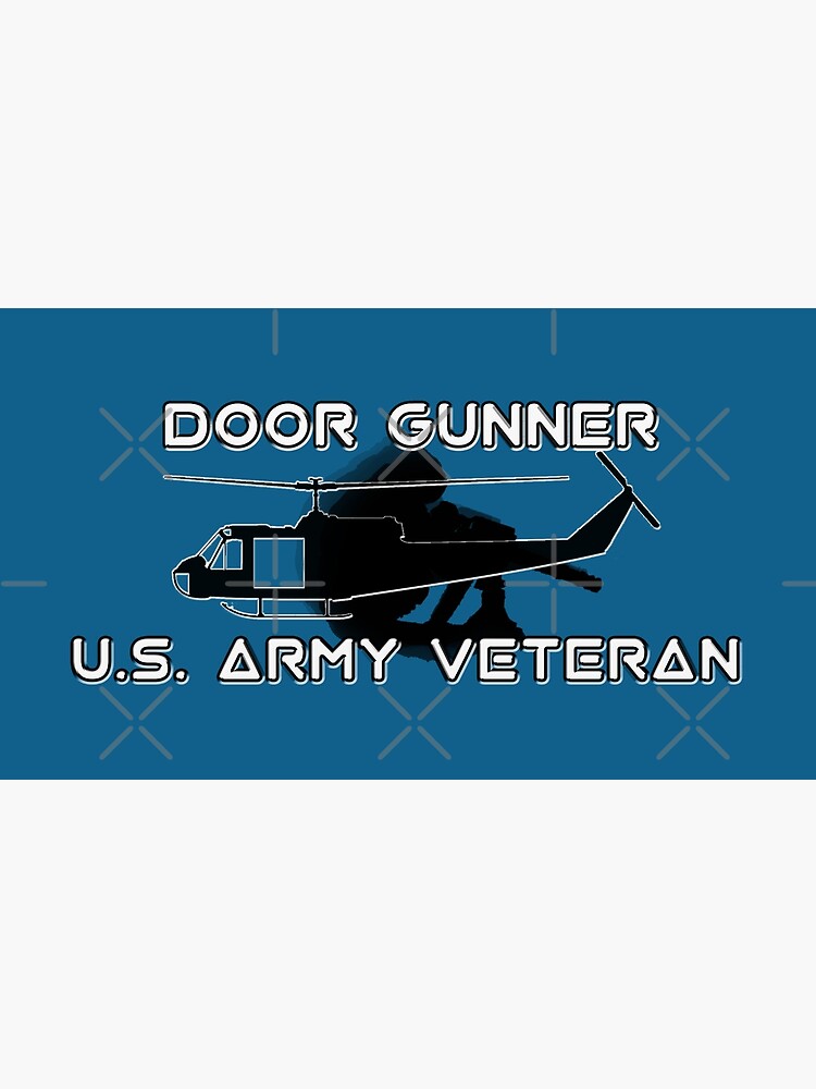 "Door Gunner - Army Veteran" Art Print by Buckwhite | Redbubble