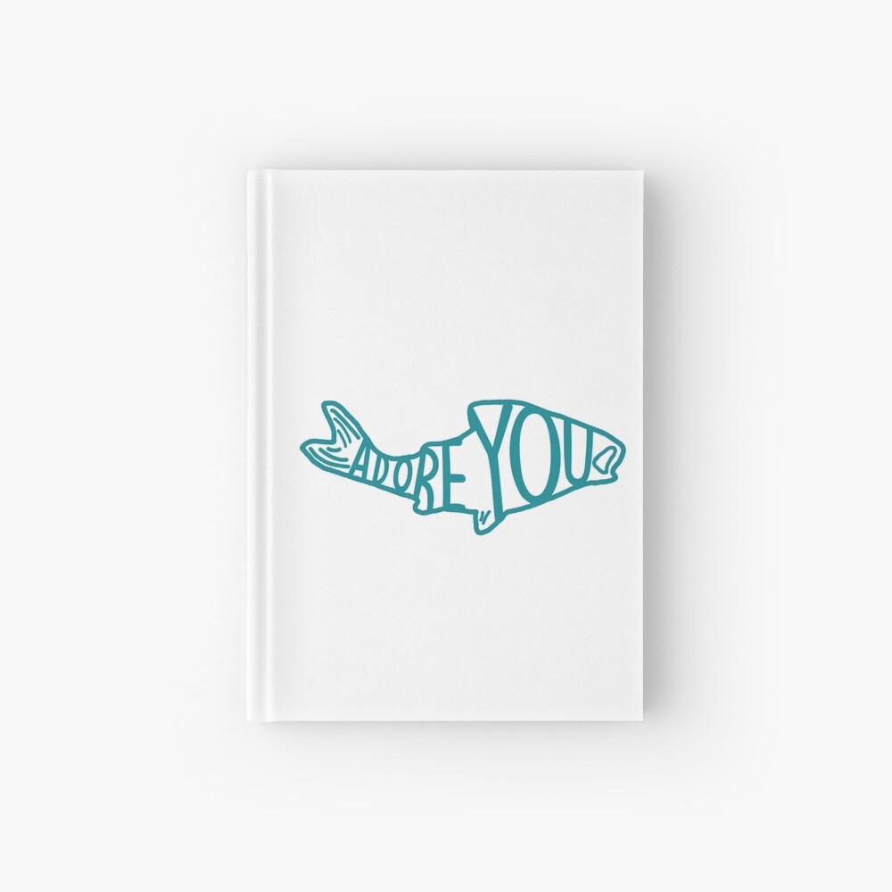 Cuaderno de tapa dura «Harry Styles Eroda Fish» de itsbianca | Redbubble