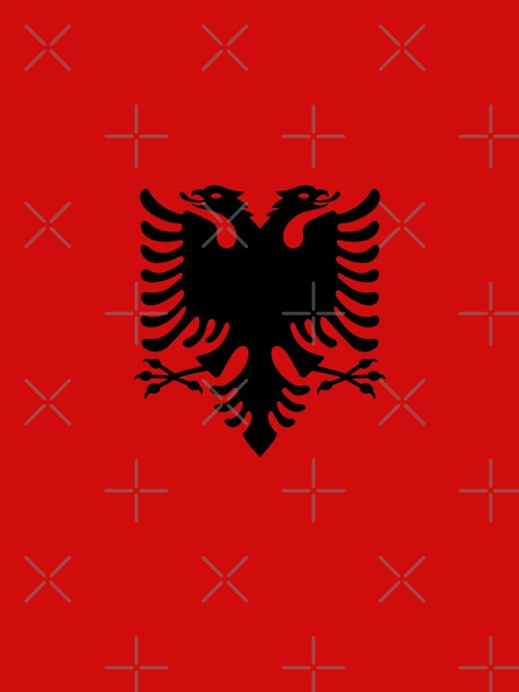 "Albanian Eagle and Flag Symbol - Shqiponja" iPhone Case for Sale by ...