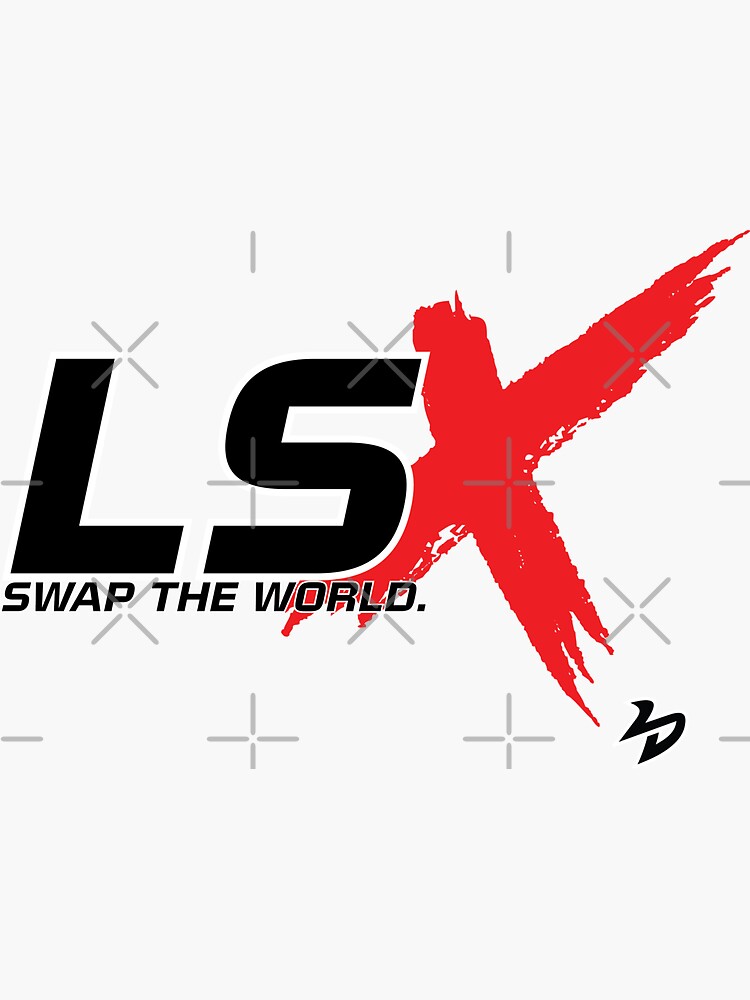 "LS X Swap The World. - By Lush Dub Media" Sticker for Sale by ...