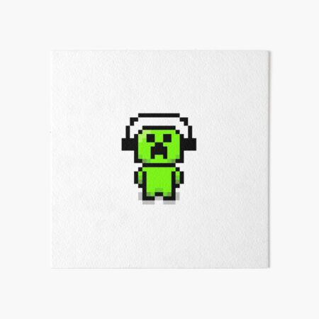 Creeper Pixel Art 6x6
