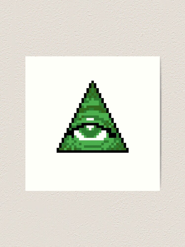 "8-bit pyramid" Art Print for Sale by MacCurious | Redbubble