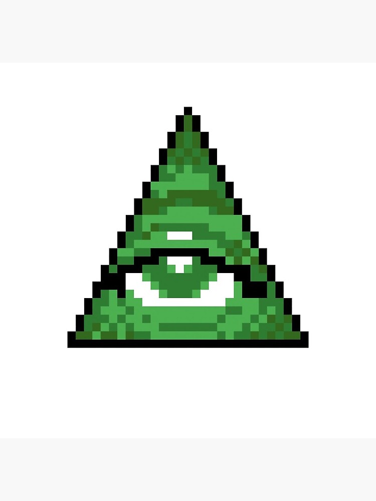 "8-bit pyramid" Art Print by MacCurious | Redbubble