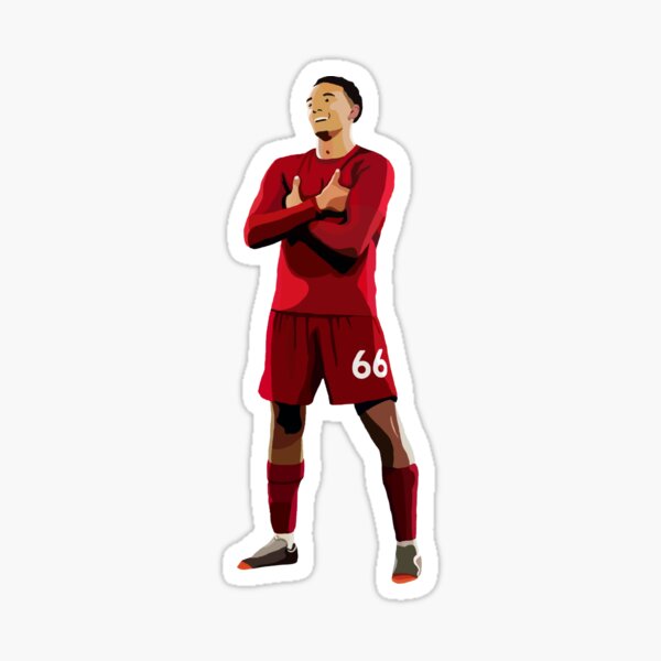 "Trent Alexander-Arnold" Sticker for Sale by TDCartoonArt | Redbubble