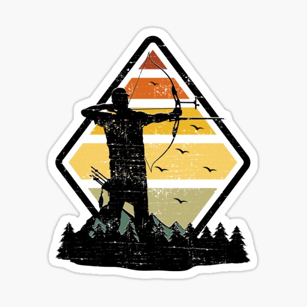 Compound Bow Stickers | Redbubble