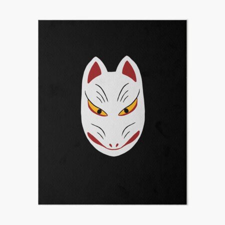 "Inari Kitsune, White Fox, Japanese Fox" Art Board Print for Sale by ...