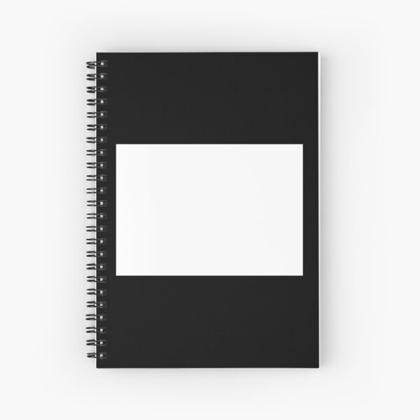 "Simple Plain White Rectangle Shape Cutout" Journal for Sale by Dator ...