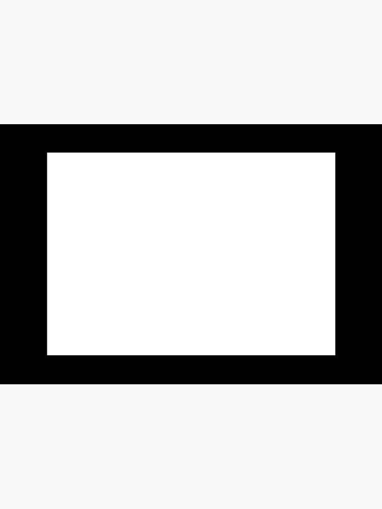 "Simple Plain White Rectangle Shape Cutout" Journal for Sale by Dator ...